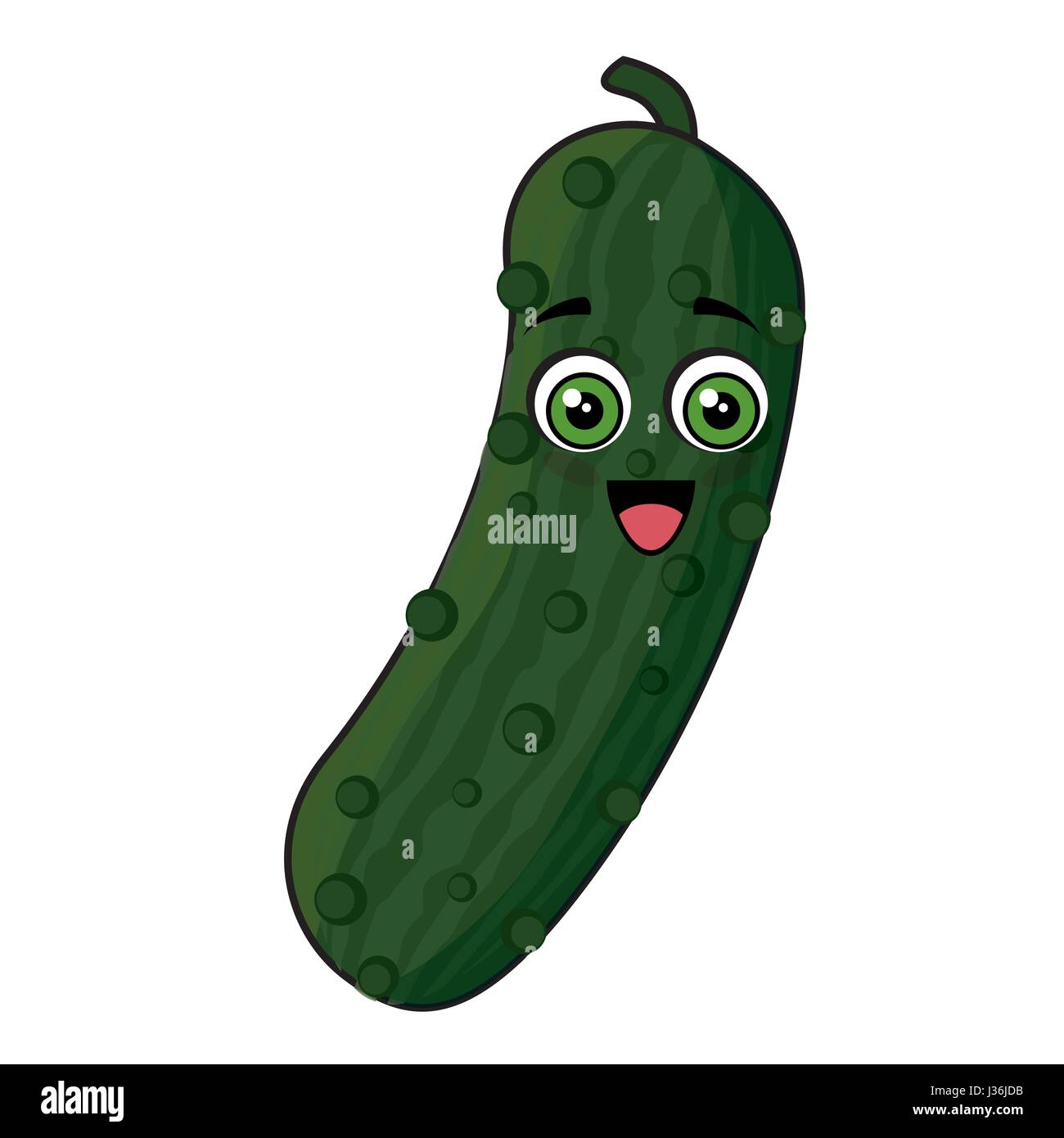 Gurke Cartoon Stockfotos und -bilder Kaufen - Alamy