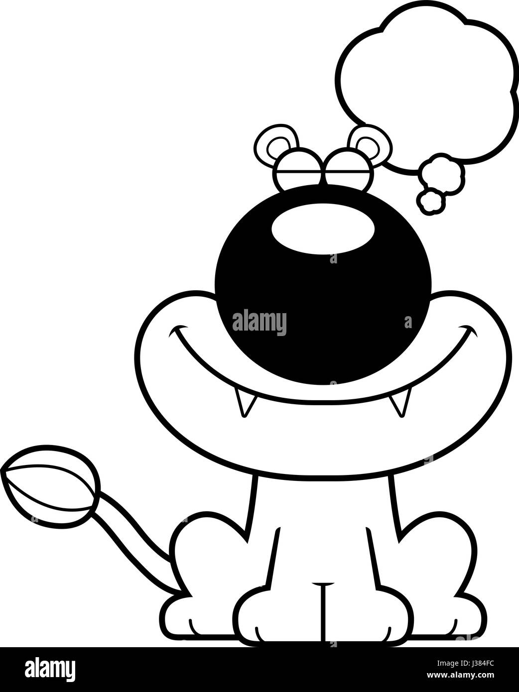 Ruhende löwin Stock-Vektorgrafiken kaufen - Alamy