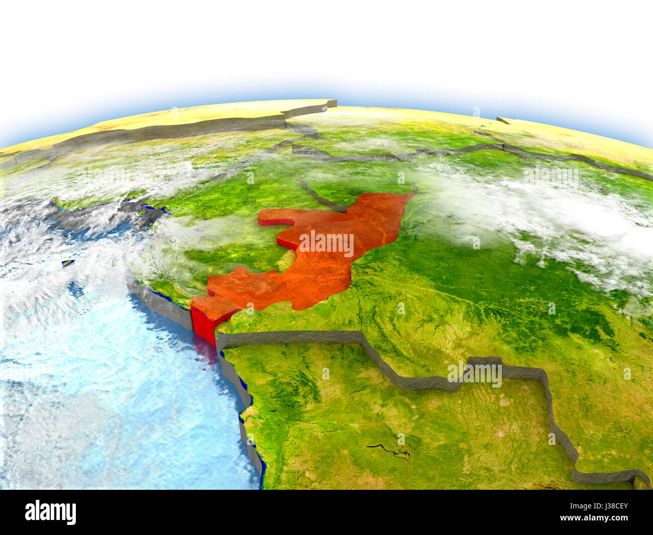 Satellitenbild von kongo -Fotos und -Bildmaterial in hoher Auflösung ...