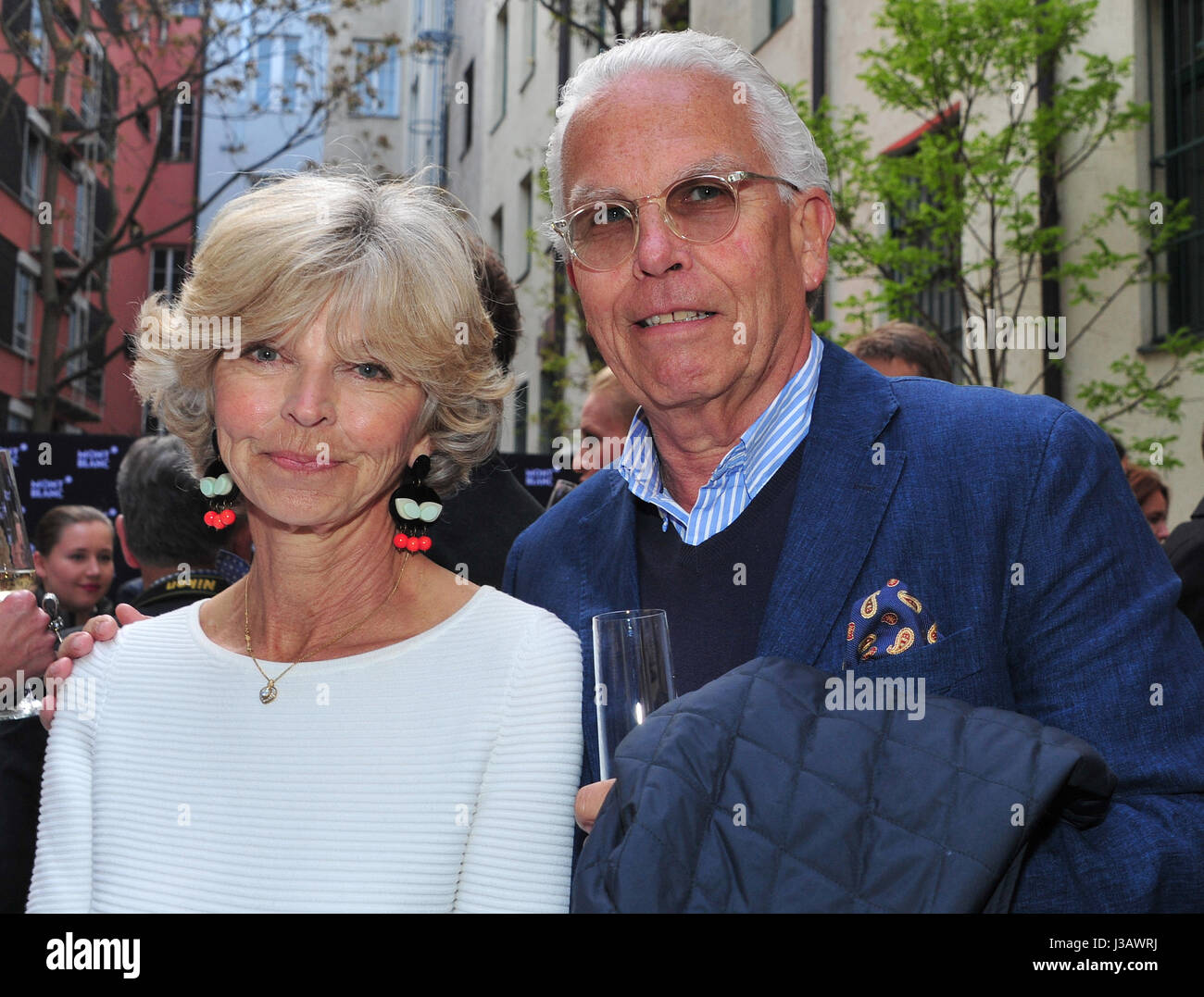 München, Deutschland. 3. Mai 2017. Eva Maria Prinzessin von Preußen und ...
