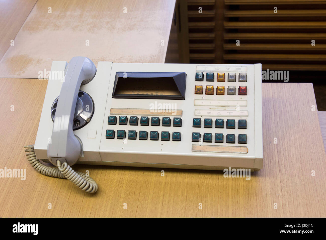 DDR-Telefonanlage in das Stasi-Museum Stockfotografie - Alamy