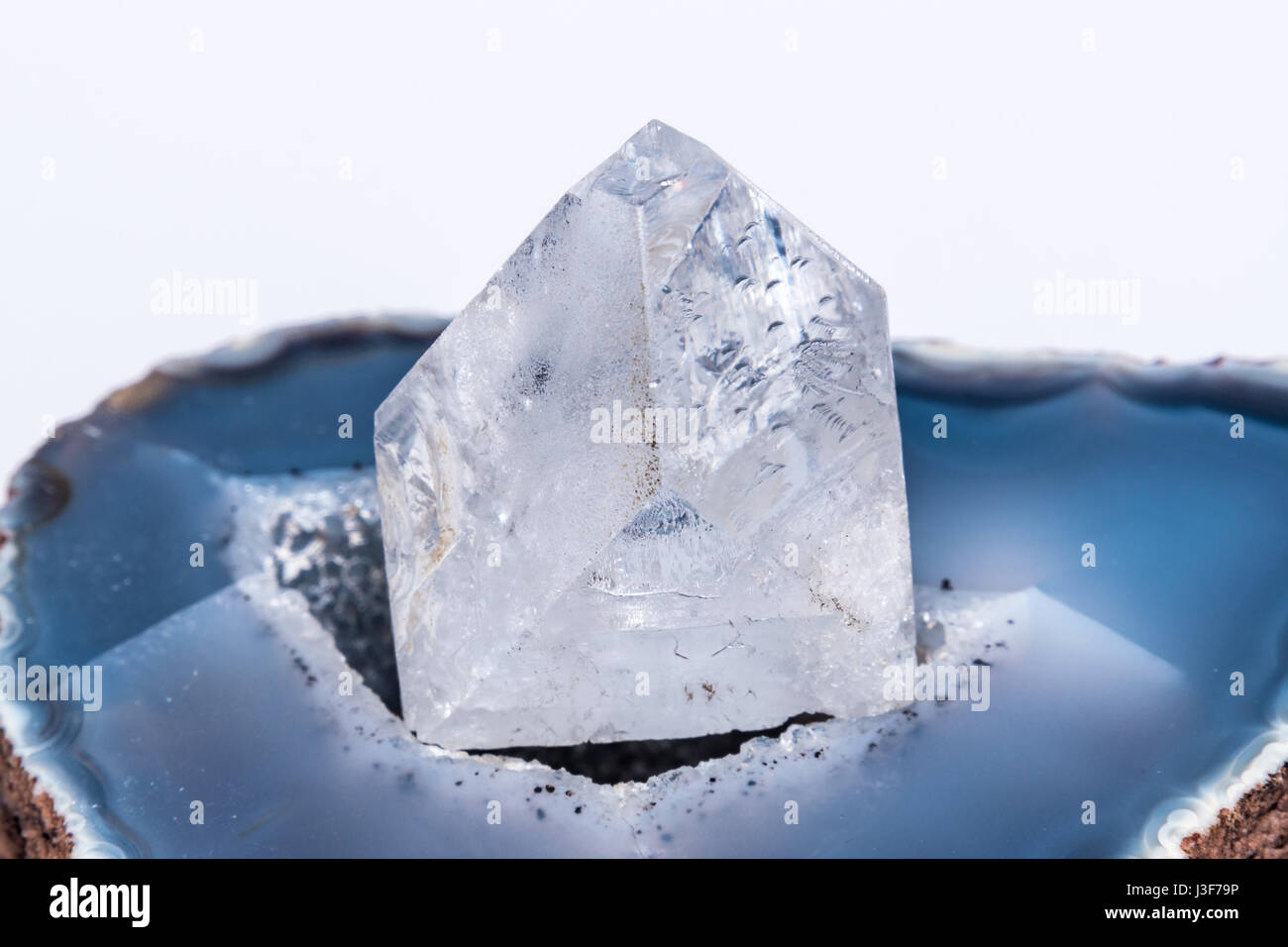 Weißer Kristall Diamant Edelstein Juwel Juwel Mineral kostbare 2 ...