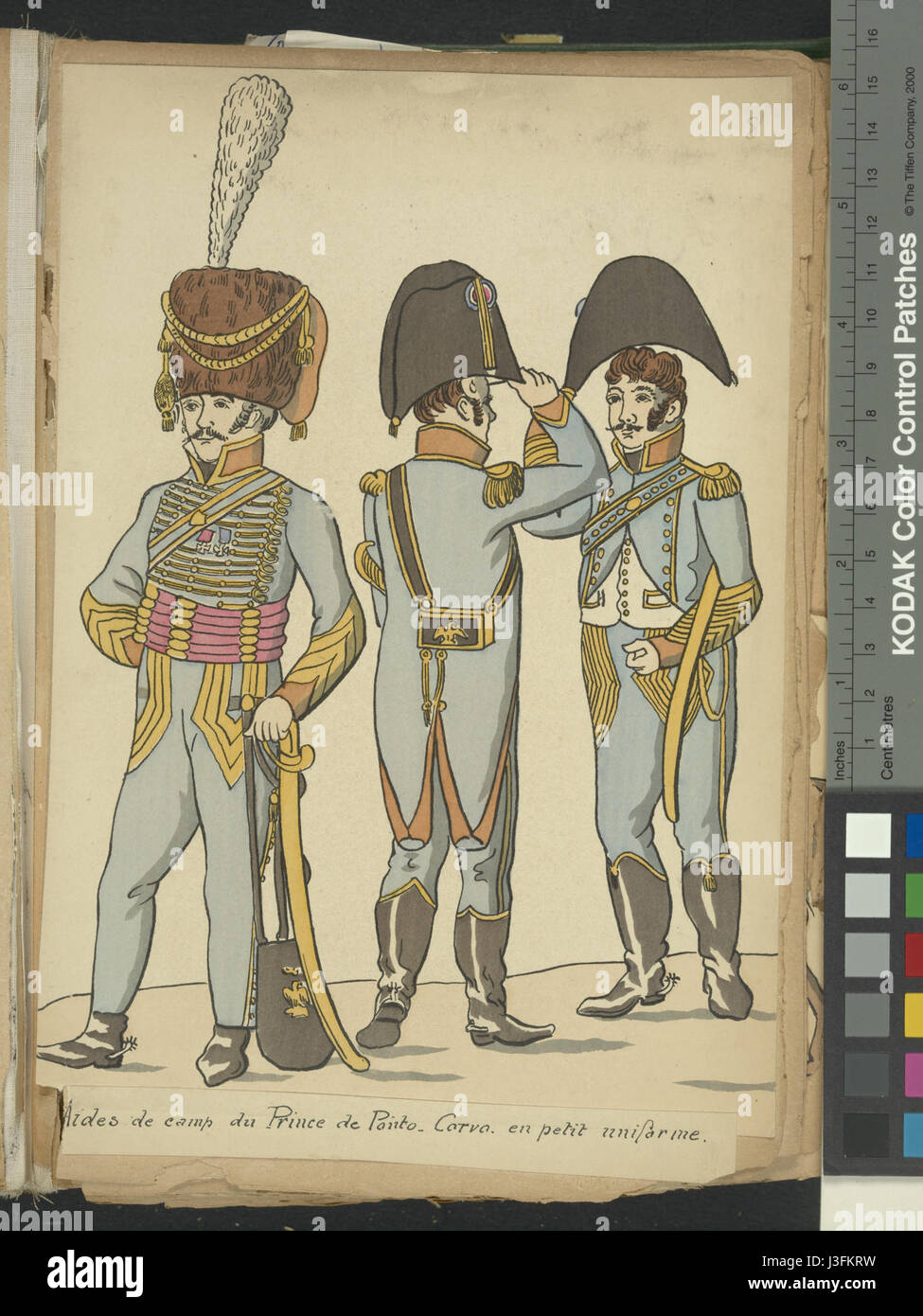 Dieses Bild aus dem Jahr 1811 zeigt Frankreich in einer ...
