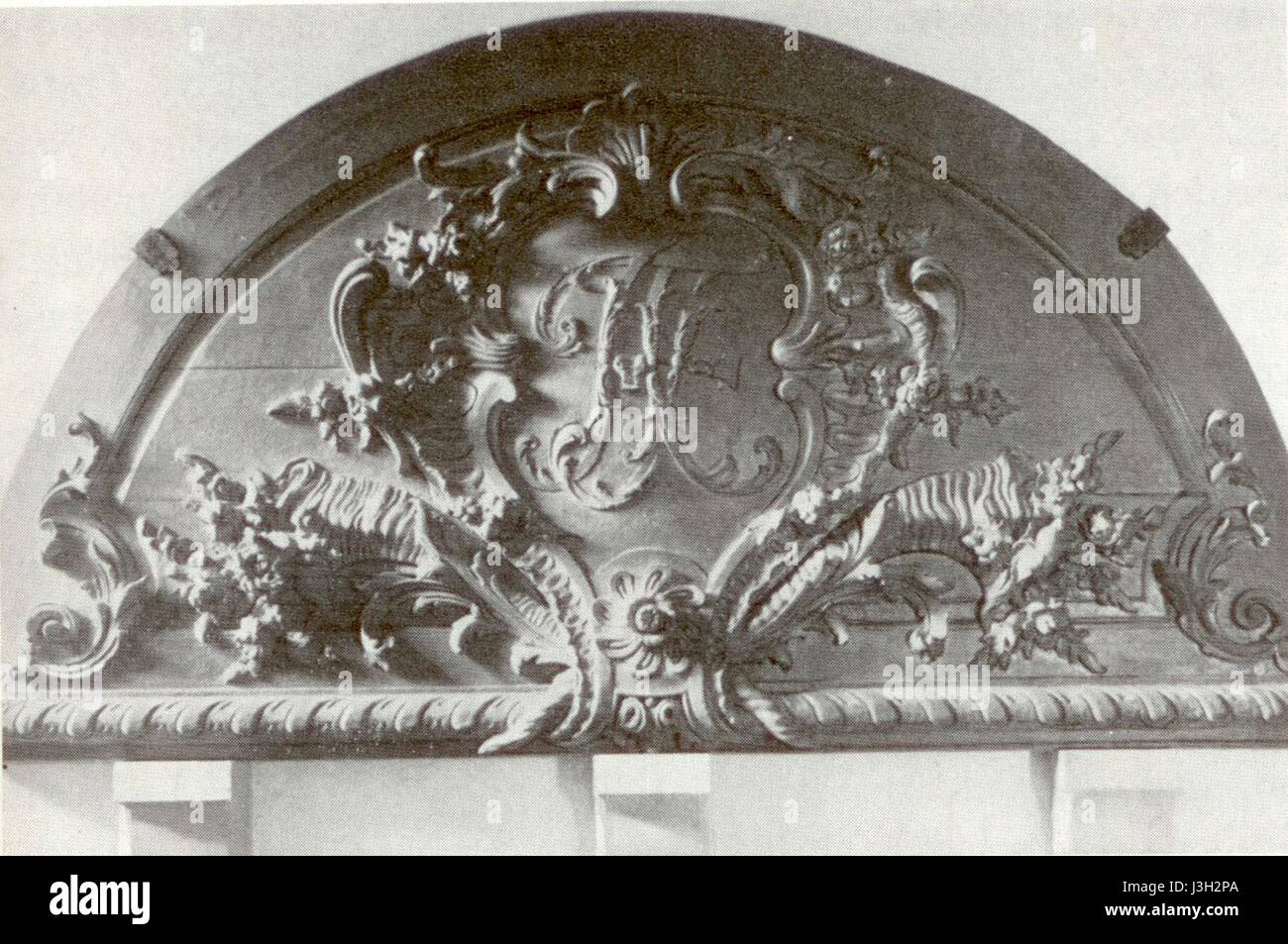 Frankfurter Palais Thurn Und Taxis Portal Tympanon Stockfotografie - Alamy
