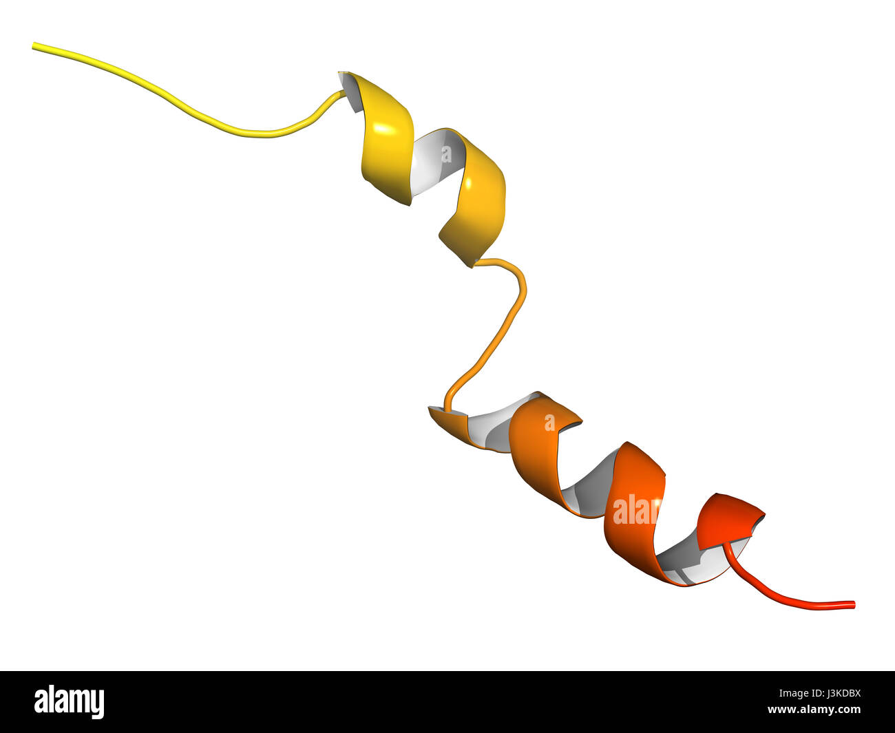 Liraglutid Peptid Wirkstoffmolekül. Agonisten des Glucagon-Like Peptid ...