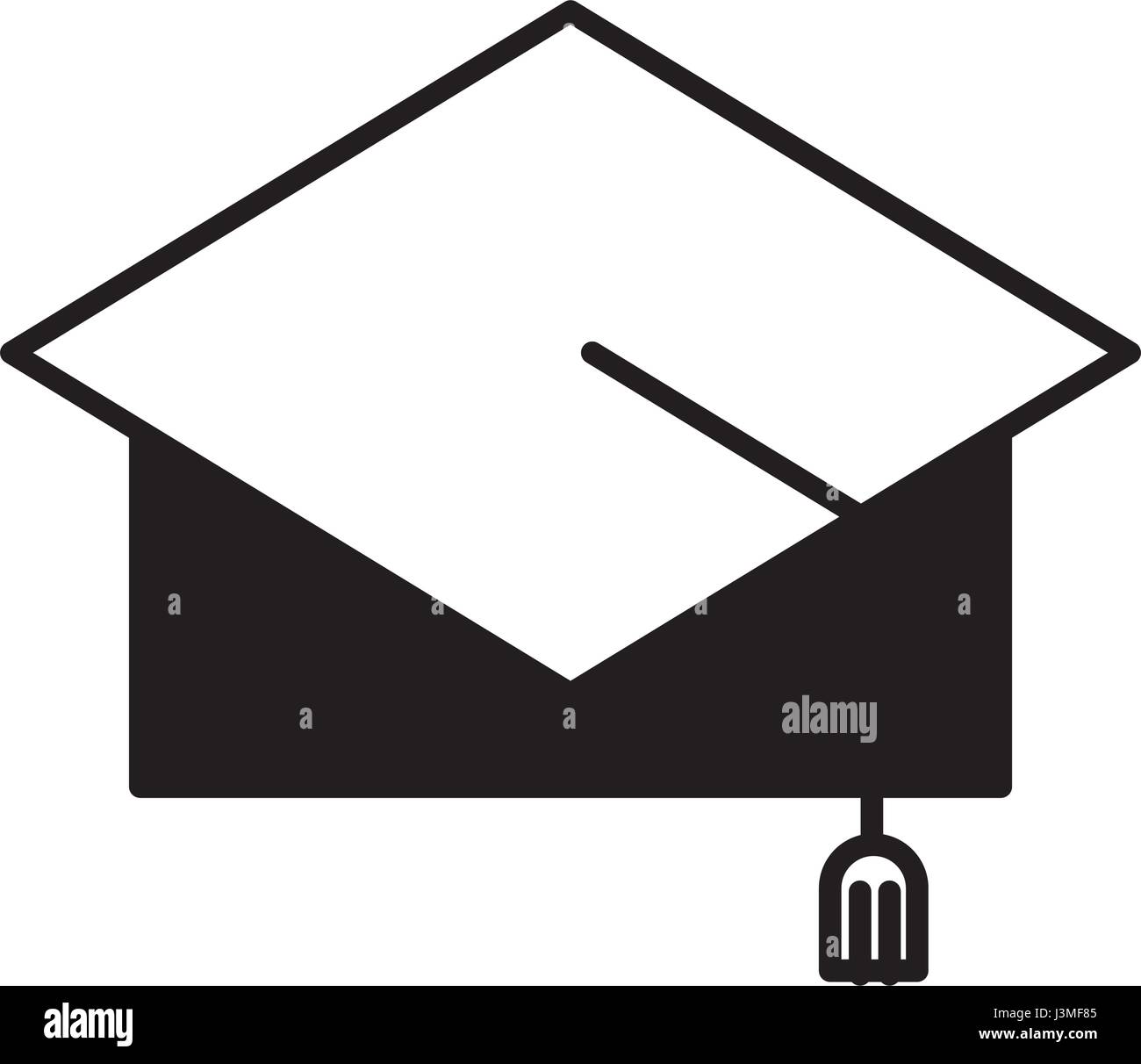 Studentenhut symbole Stock-Vektorgrafiken kaufen - Alamy