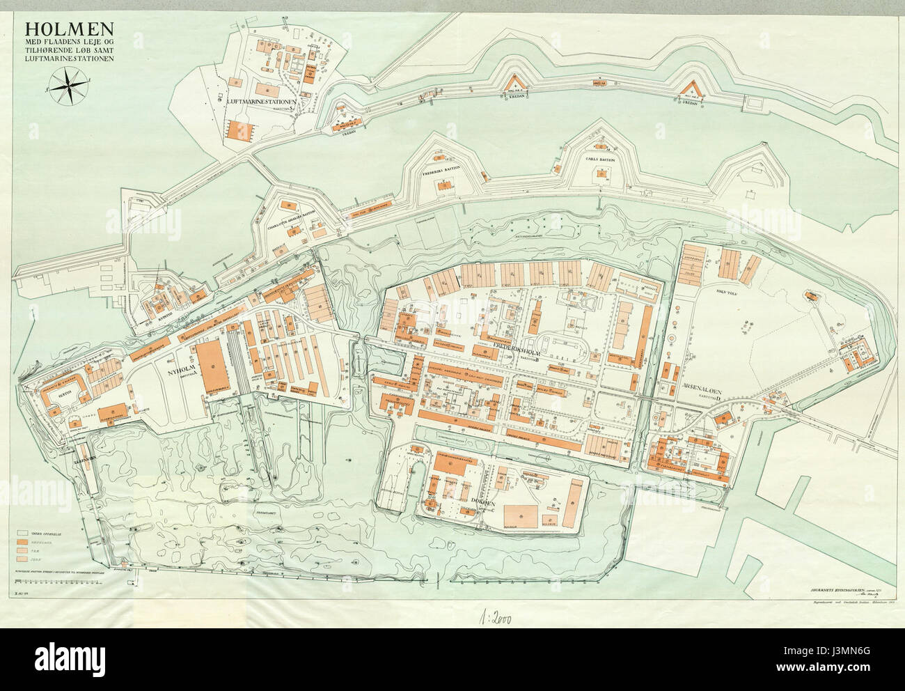 „Holmen 1931“ bezieht sich auf ein Bild oder Dokument aus dem Jahr 1931 ...