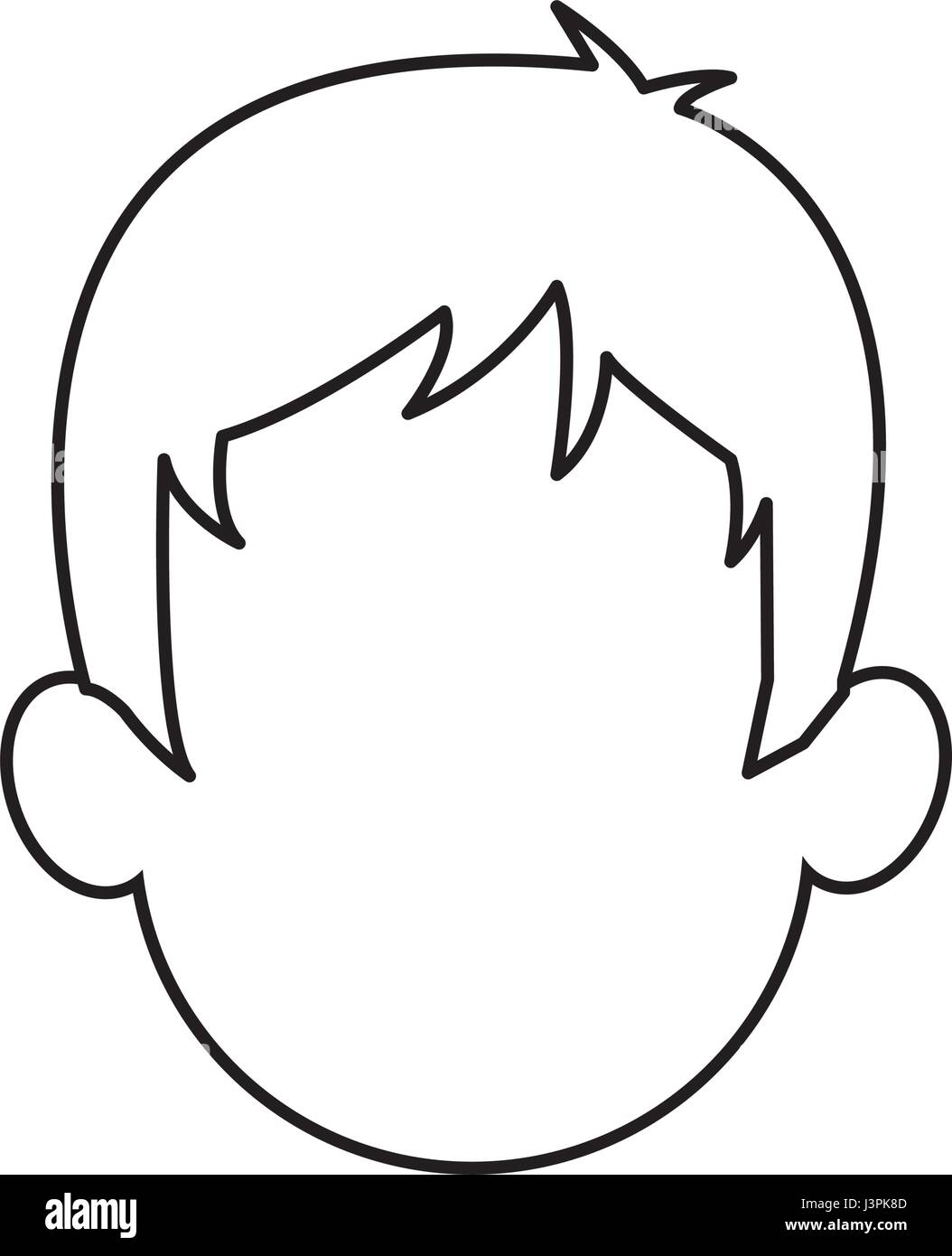 Umriss Des Kopfes Einer Person Kopfschmerzen Dünne Linie Symbol,