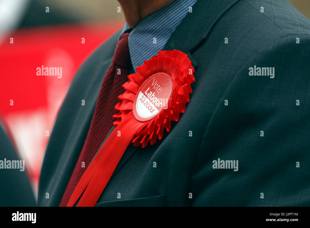 John McDonnell Labour Schatten-Kanzler besucht seine Arbeitskraft MP ...