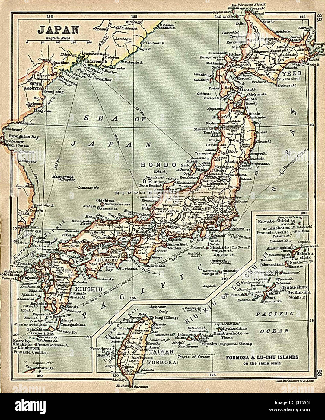 Japan und formosa -Fotos und -Bildmaterial in hoher Auflösung – Alamy