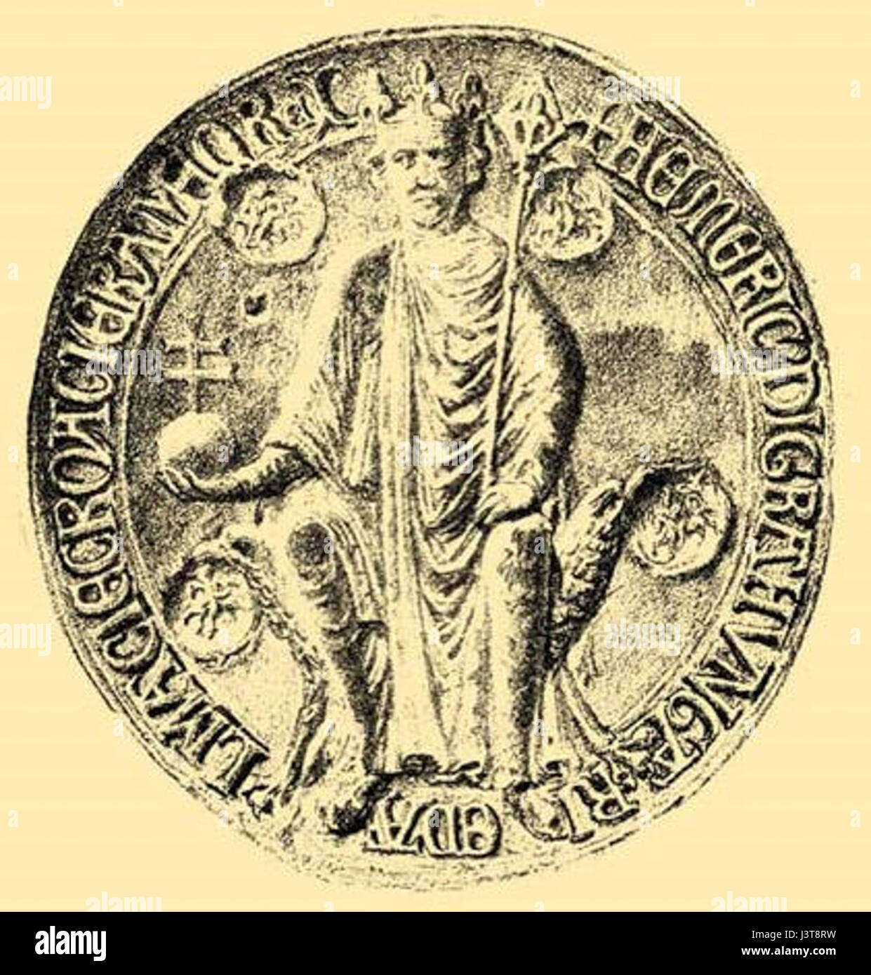 Imrich (Emer) war eine historische Figur, wahrscheinlich ein König oder ...