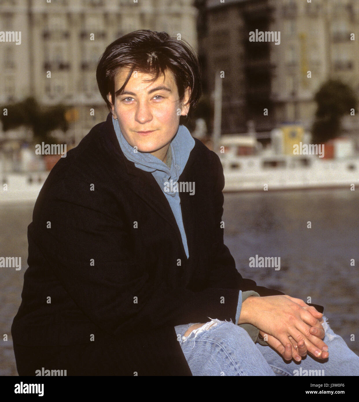 KD LANG 1991 kanadische Sängerin und Songwriterin und ...