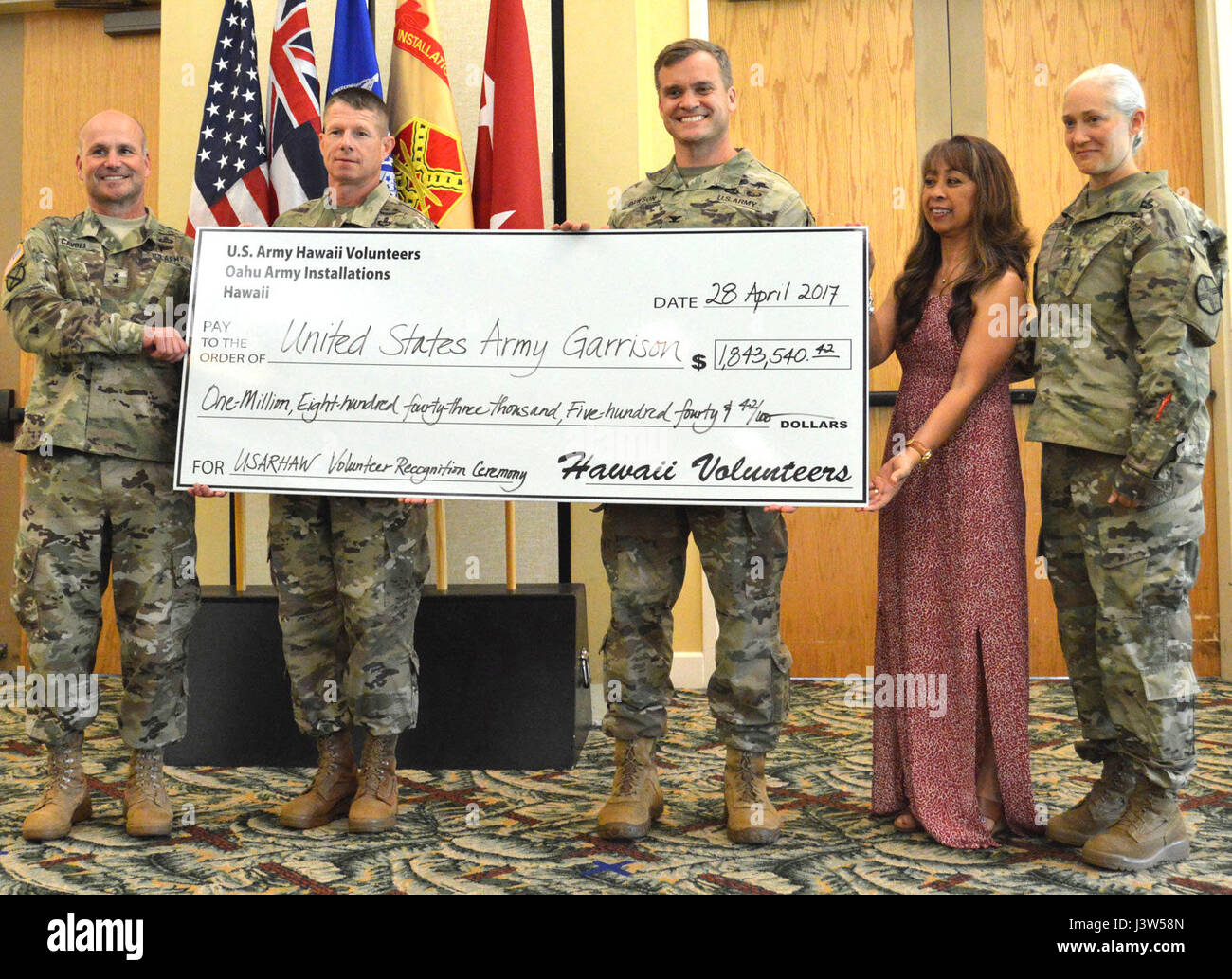 SCHOFIELD BARRACKS – Generalmajor Christopher Cavoli, Kommandant der 25 ...