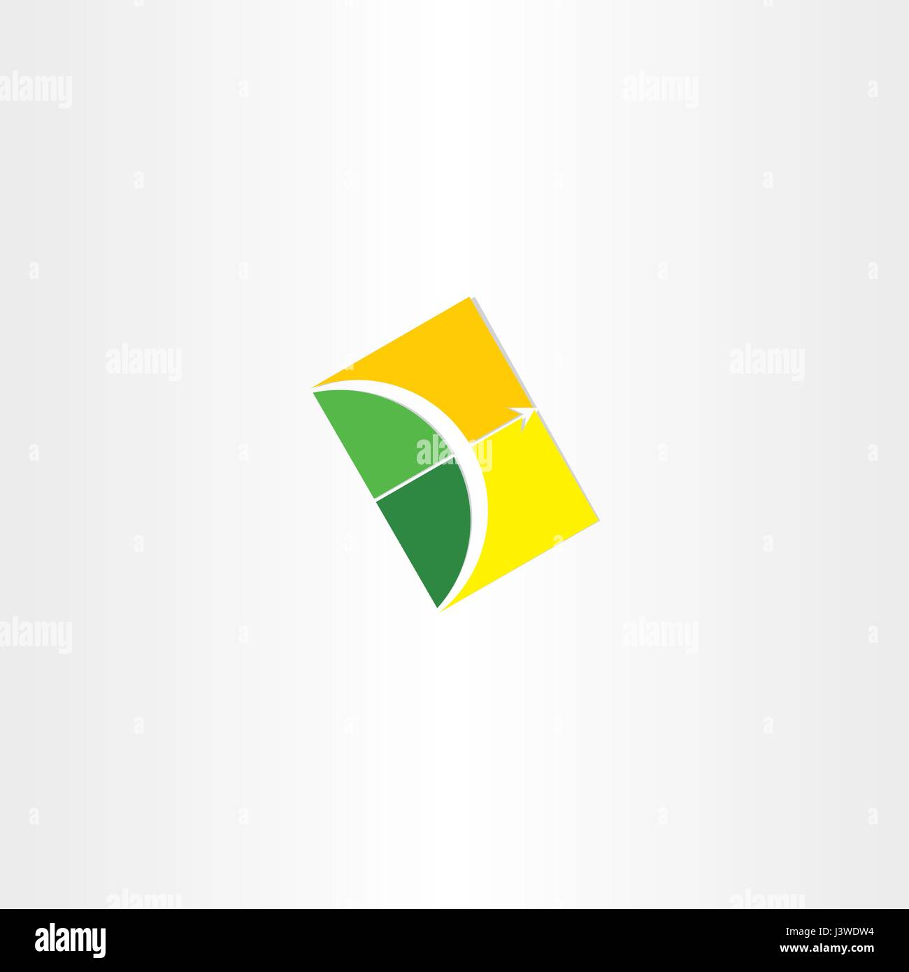 Pfeil und Bogen Zeichen Logo Vektorelement Stock-Vektorgrafik - Alamy