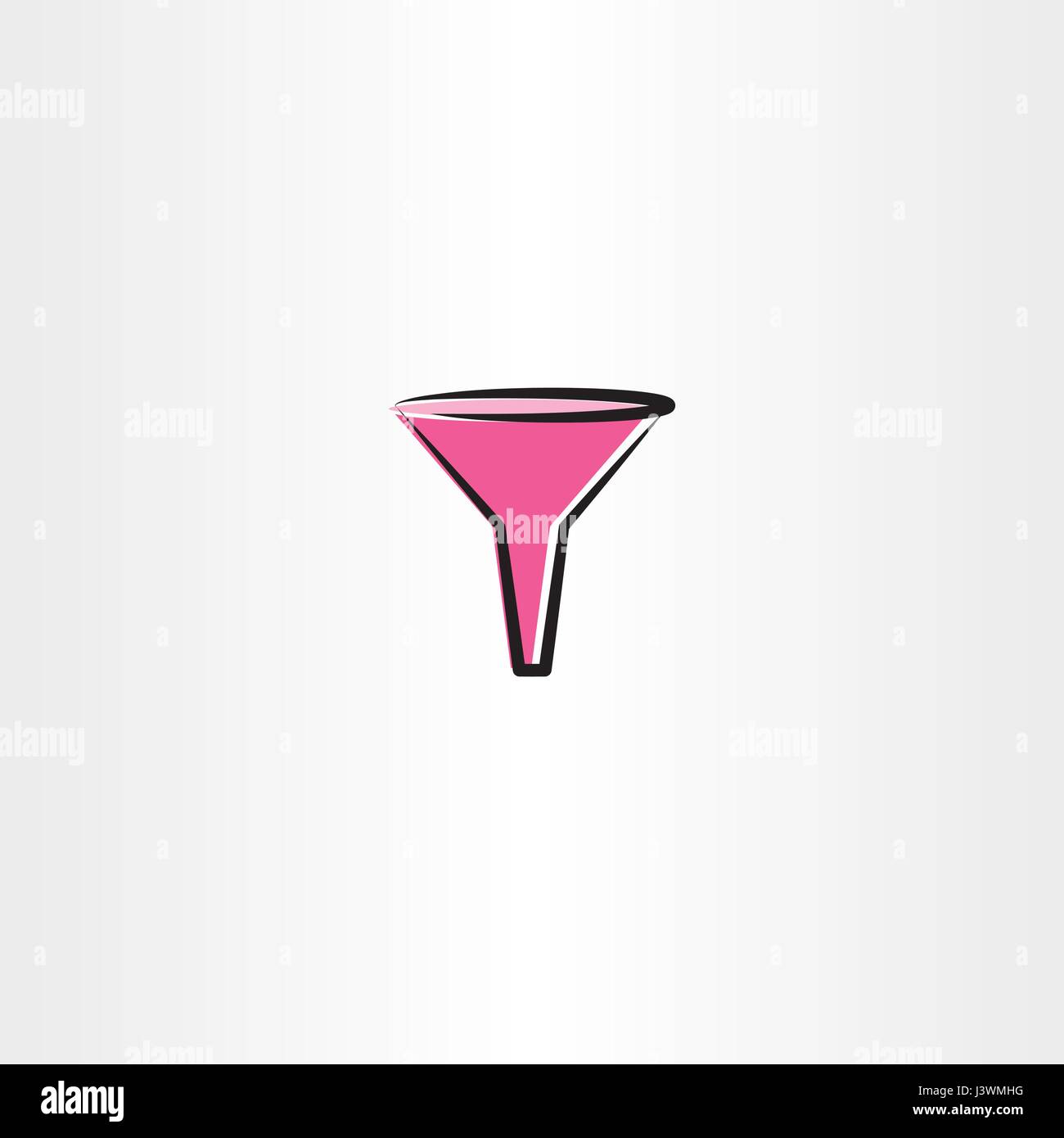 Trichter emblem Stock-Vektorgrafiken kaufen - Alamy