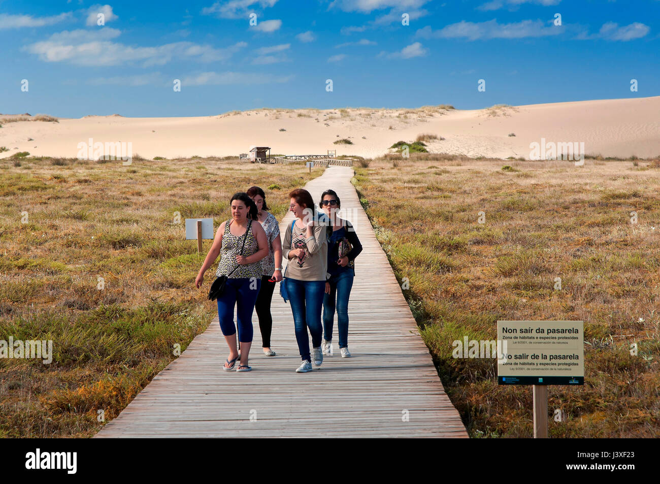 Naturpark des Dunas de Corrubedo y Lagunas de Carregal y Vixan, Olveira ...