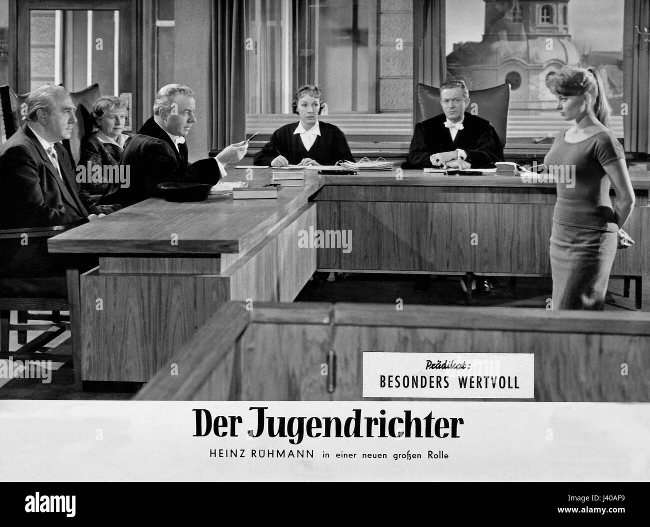 Der Jugendrichter, Deutschland 1960, Regie: Paul Verhoeven, Monia ...