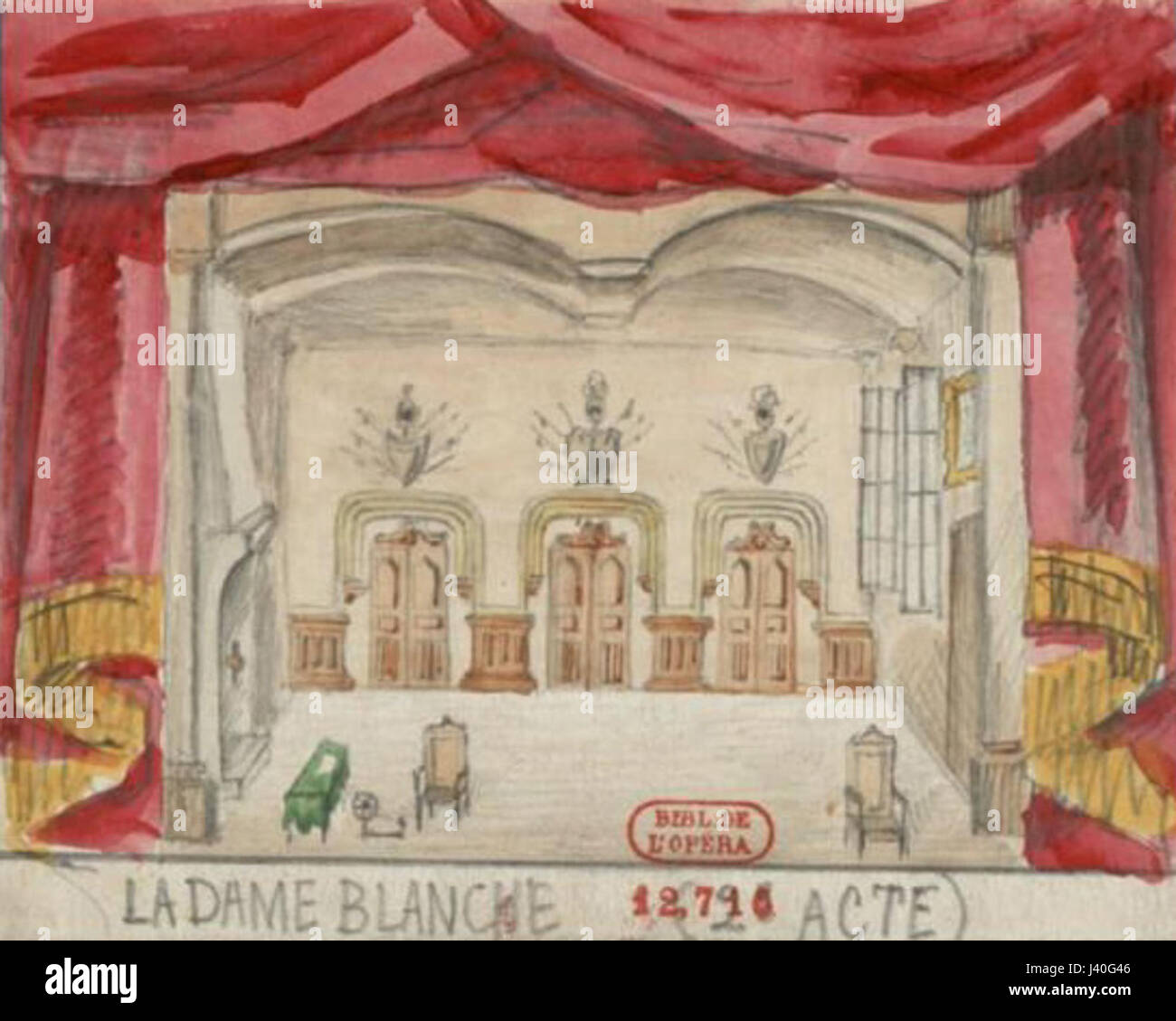 Bei la dame blanche -Fotos und -Bildmaterial in hoher Auflösung – Alamy