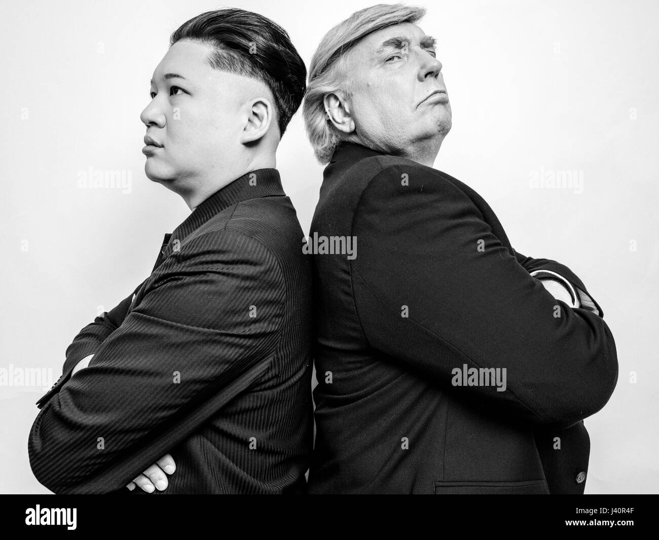 Trumpf trifft kim -Fotos und -Bildmaterial in hoher Auflösung – Alamy