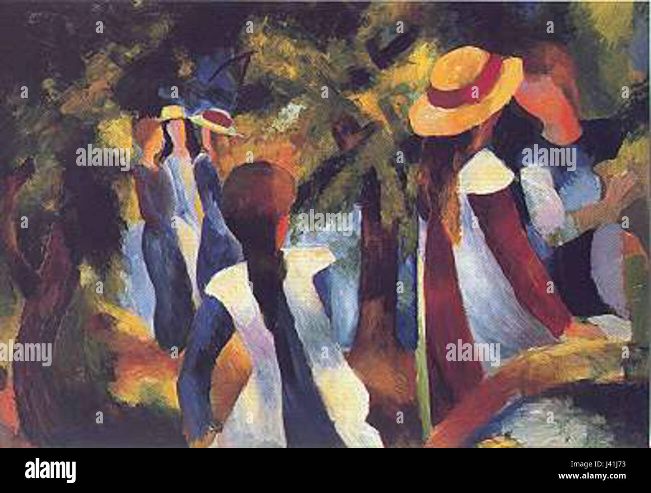 August macke malerei -Fotos und -Bildmaterial in hoher Auflösung – Alamy