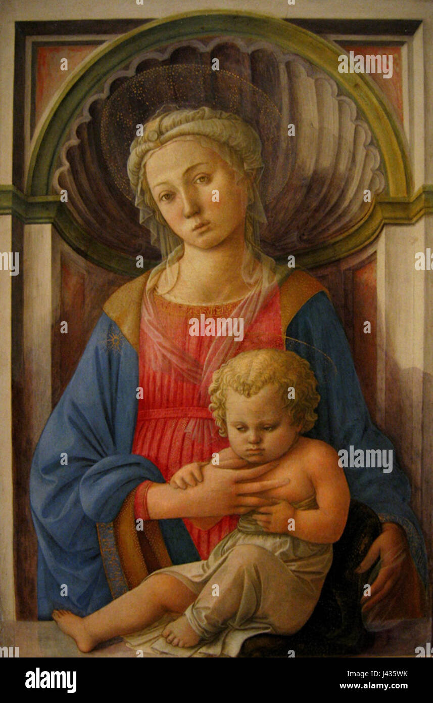 Filippo lippi madonna painting -Fotos und -Bildmaterial in hoher Auflösung – Alamy