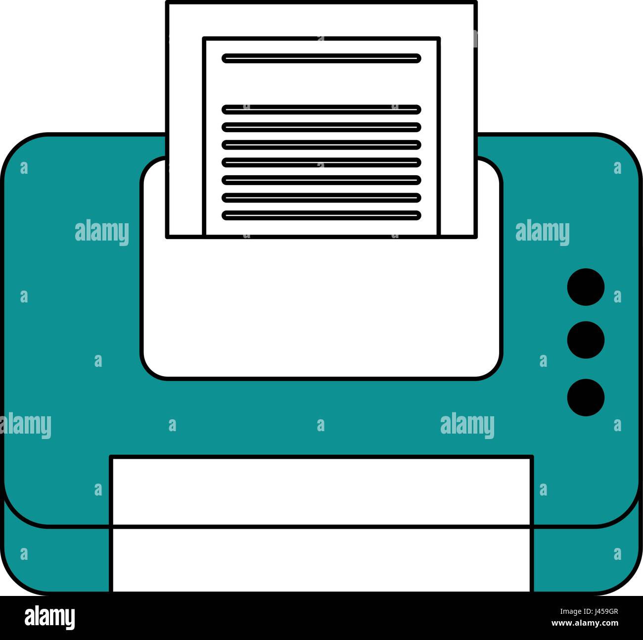 Drucker cartoon Stock-Vektorgrafiken kaufen - Seite 2 - Alamy