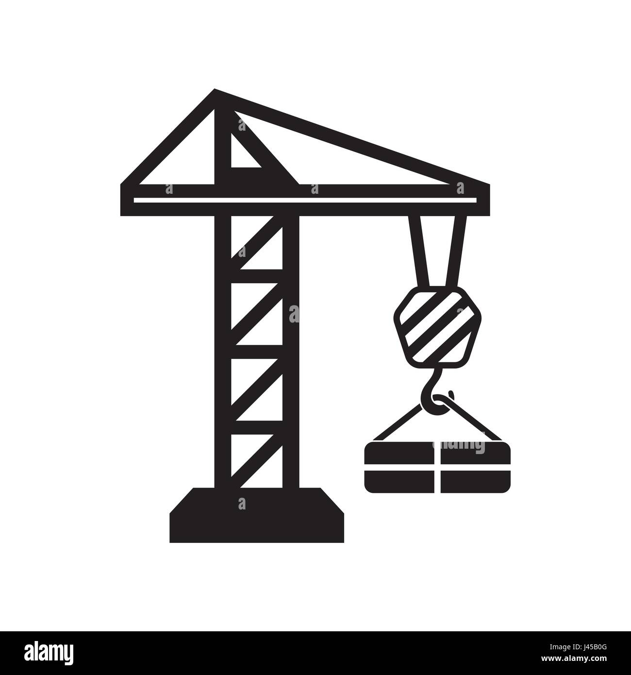 Floating crane Stock-Vektorgrafiken kaufen - Alamy