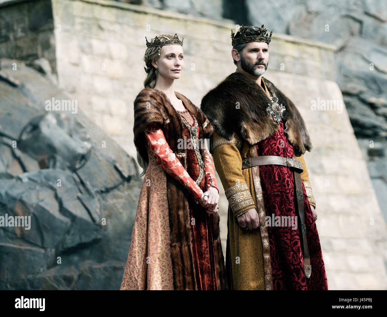 KING ARTHUR: LEGEND OF THE SWORD, l-r: Poppy Delevingne, Eric Bana ...
