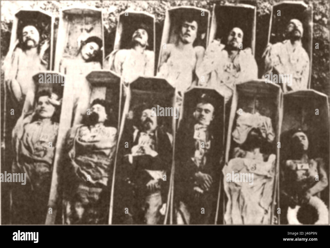 Paris 1871 communards Stockfotografie - Alamy