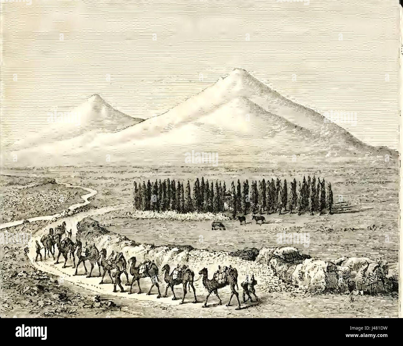 Karte des berges ararat -Fotos und -Bildmaterial in hoher Auflösung – Alamy