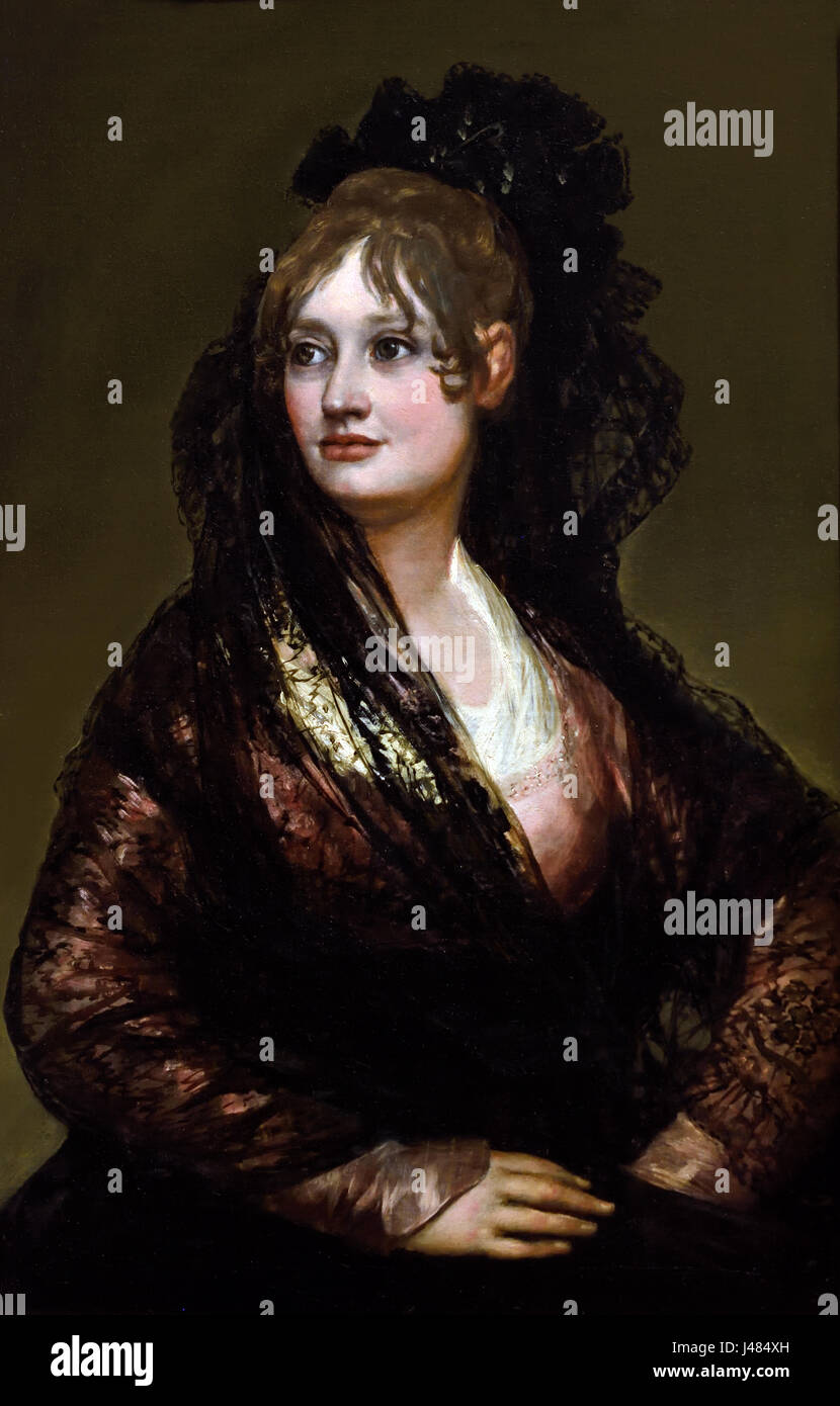 Dona isabel de porcel 1805 von goya francisco de lucientes -Fotos und ...