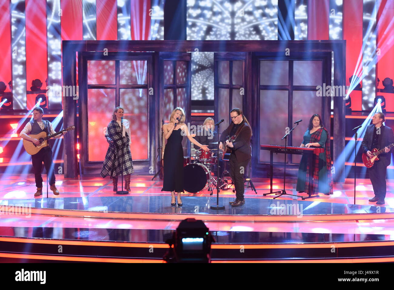 Aufzeichnung der deutschen ZDF-TV-show "Willkommen Bei Carmen Nebel" in ...