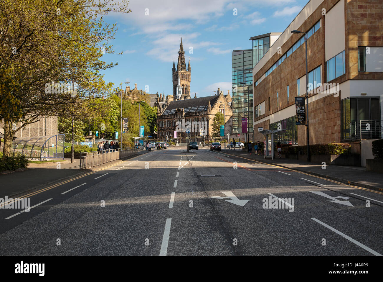 An der Kreuzung mit Byres Road, Glasgow nachschlagen, Glasgow ...