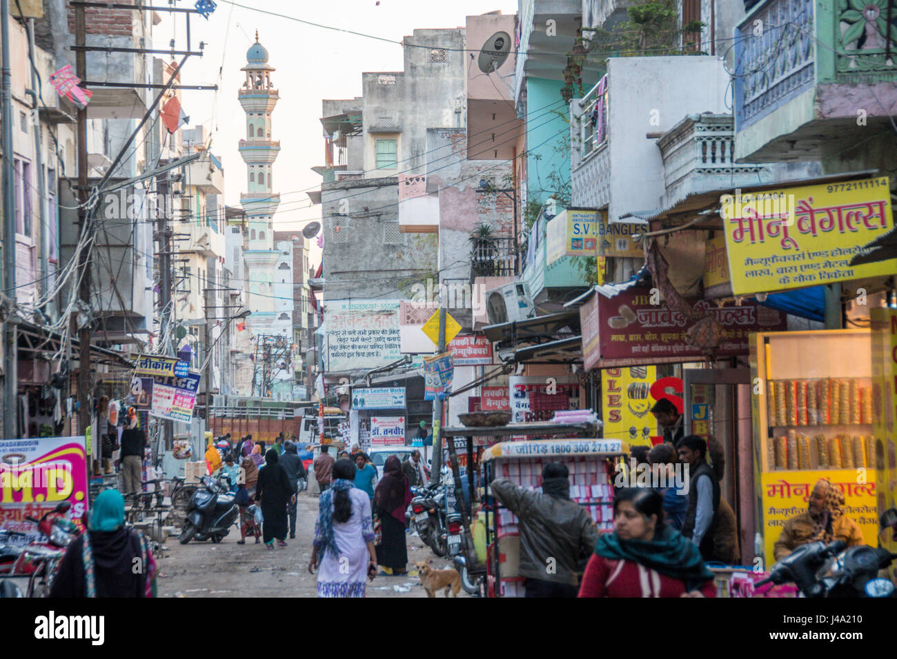 Jaipur street -Fotos und -Bildmaterial in hoher Auflösung – Alamy