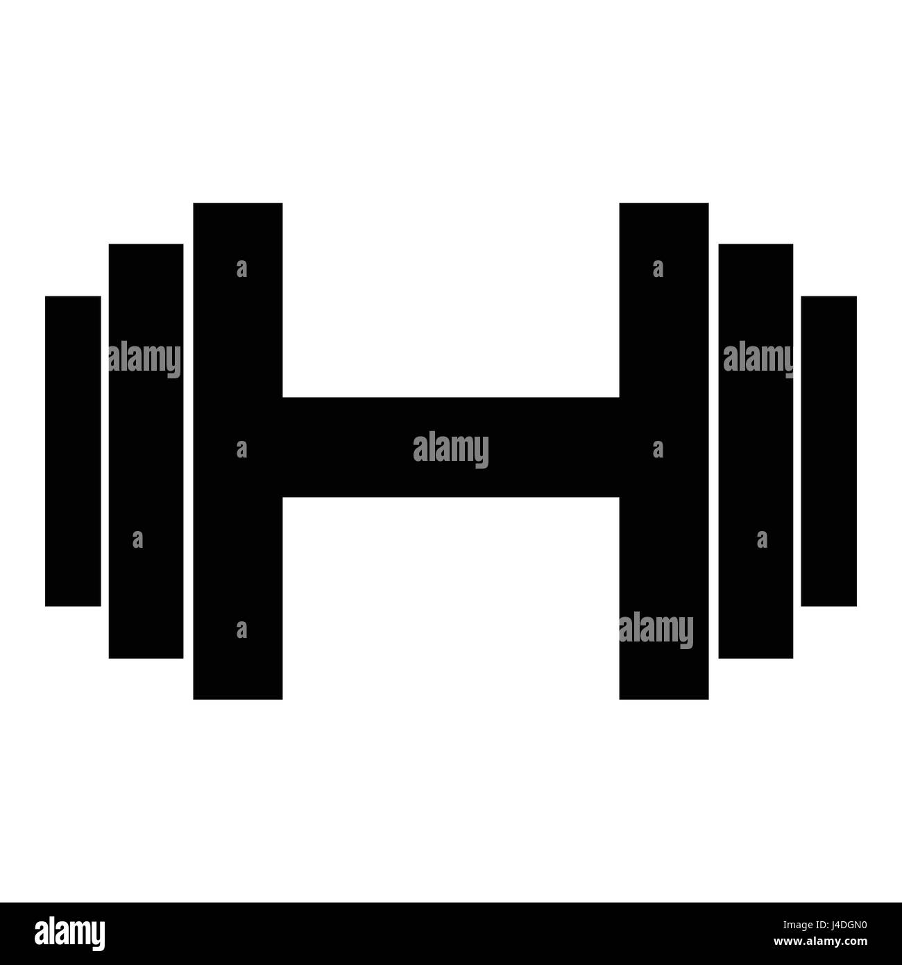 Training Hantel Zeichnen Ausgeschnittene Stockfotos und -bilder - Alamy