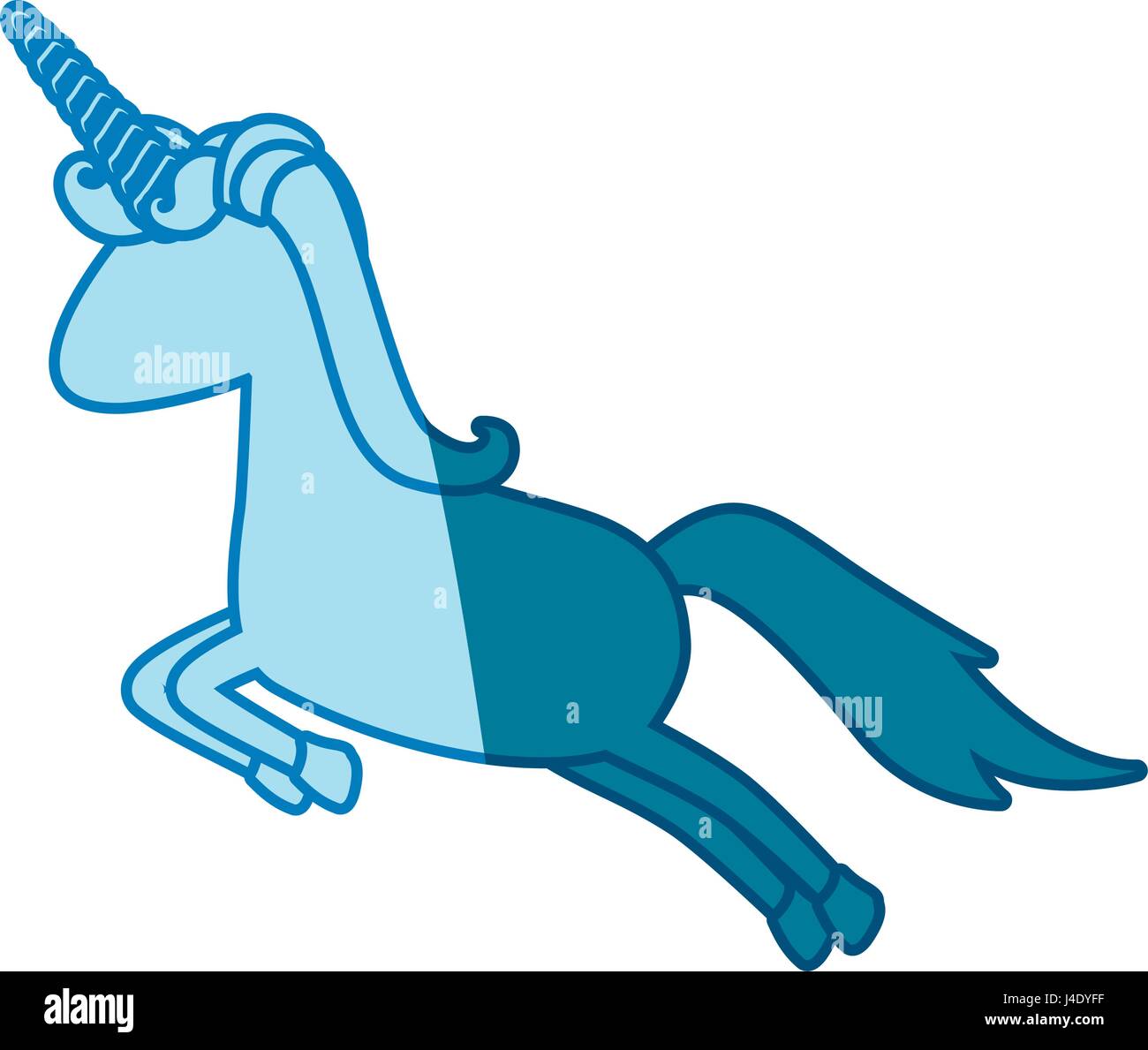 Einhorn springen -Fotos und -Bildmaterial in hoher Auflösung – Alamy