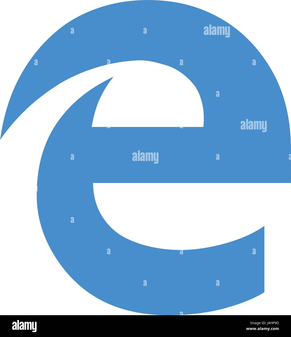 Microsoft edge logo Stock-Vektorgrafiken kaufen - Alamy