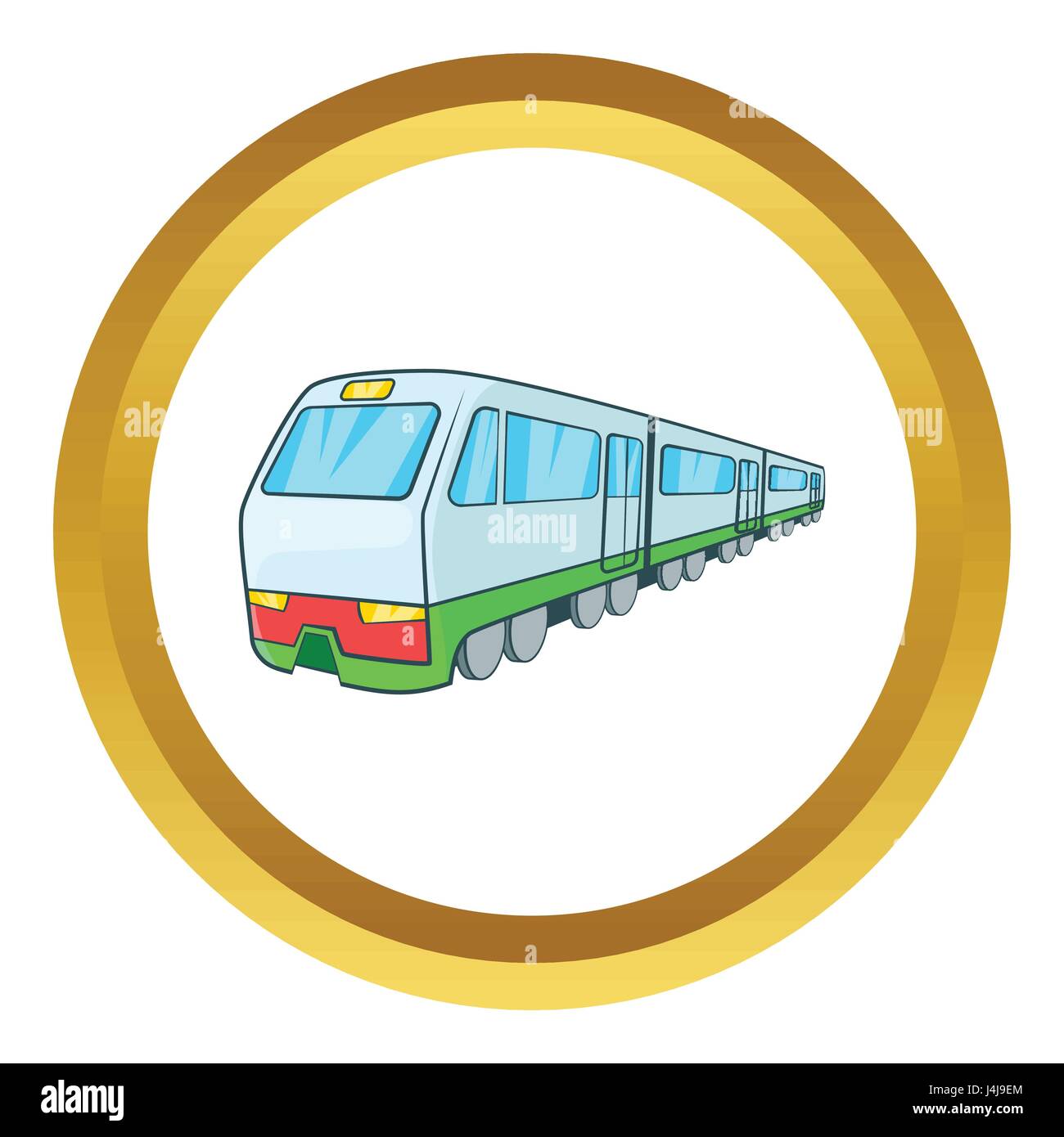 Intercity train symbol Ausgeschnittene Stockfotos und -bilder - Alamy