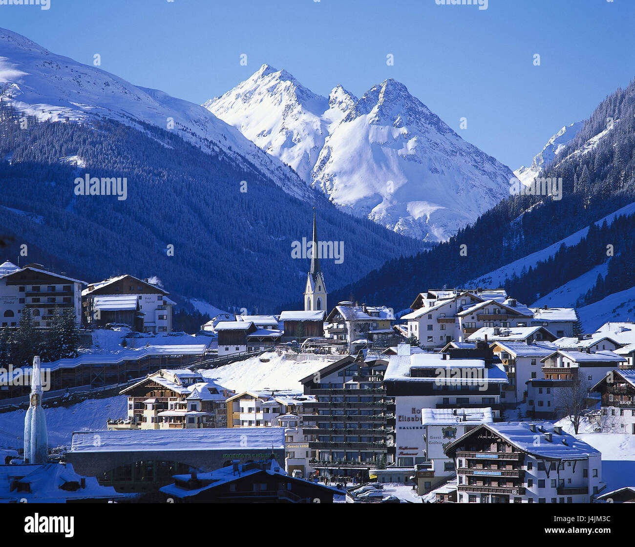 Austria Europe Tyrol Paznaun Ischgl Stockfotos und -bilder Kaufen - Alamy