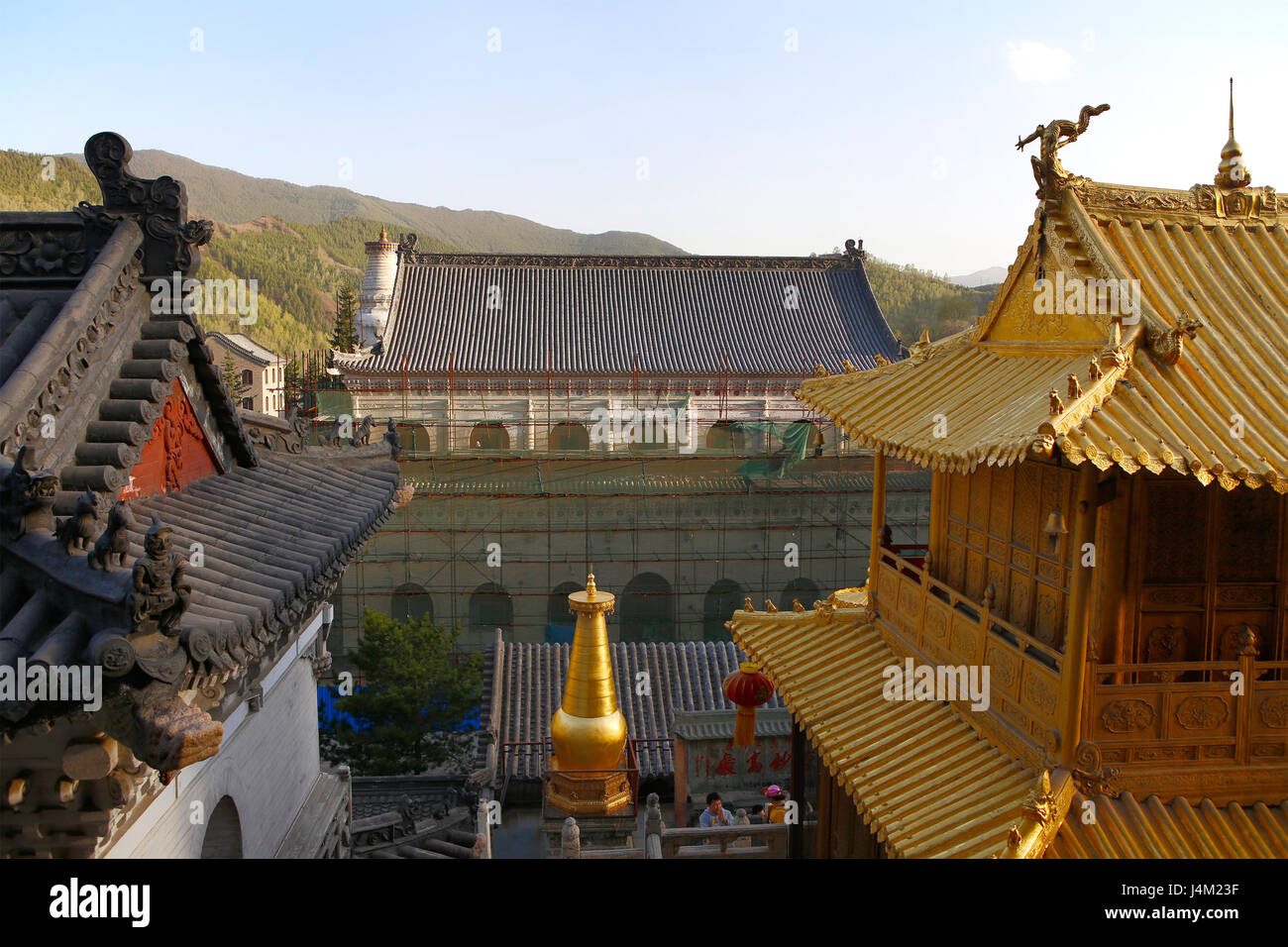 Shuanglin temple temple pingyao shanxi -Fotos und -Bildmaterial in ...