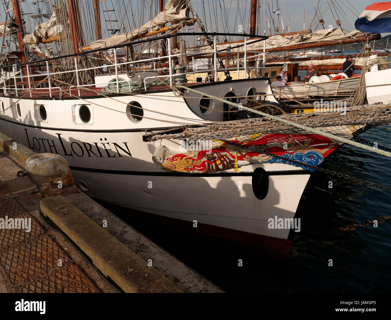 Loth Lorien: 3-Mast Schoner (1907), Heimathafen: Amsterdam (Niederlande ...