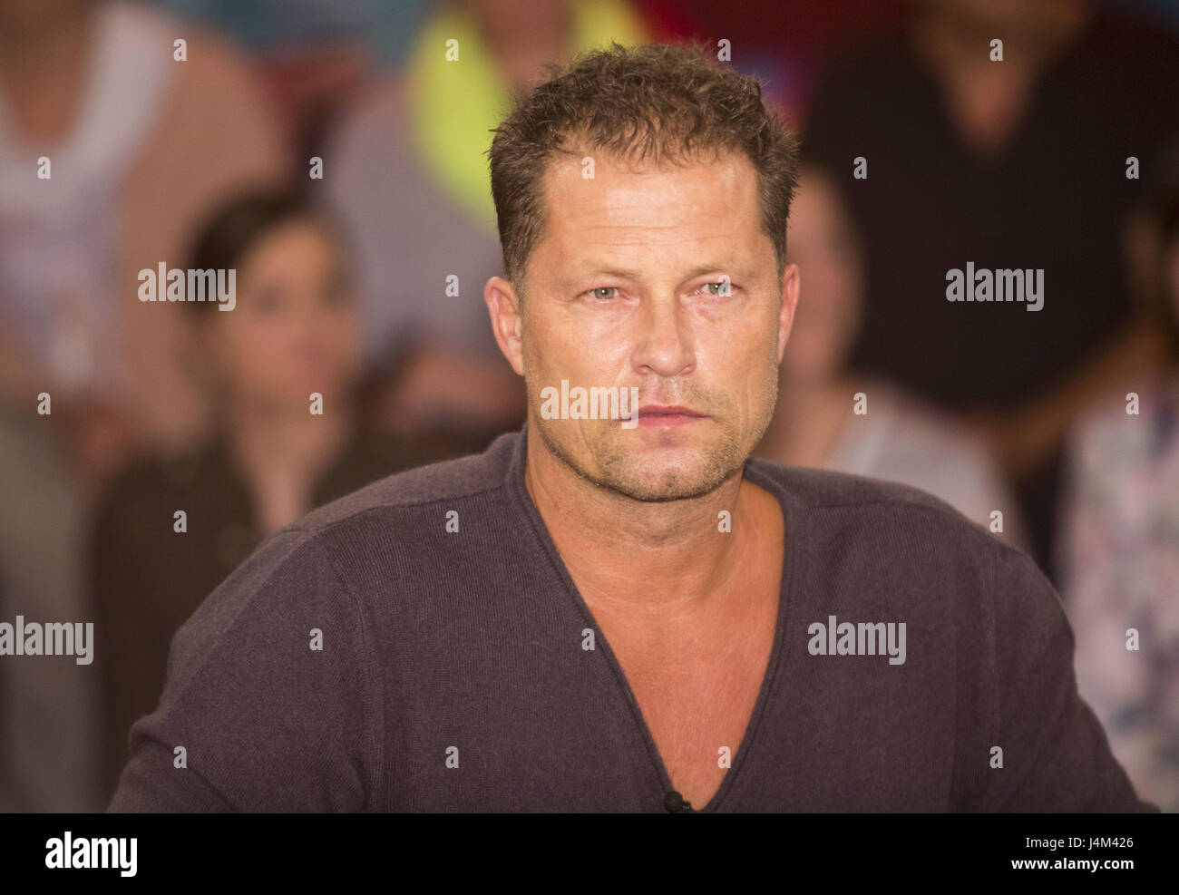 Deutschen ZDF TV Talkshow Markus Lanz bei Fernsehmacher-Studio mit: Til ...