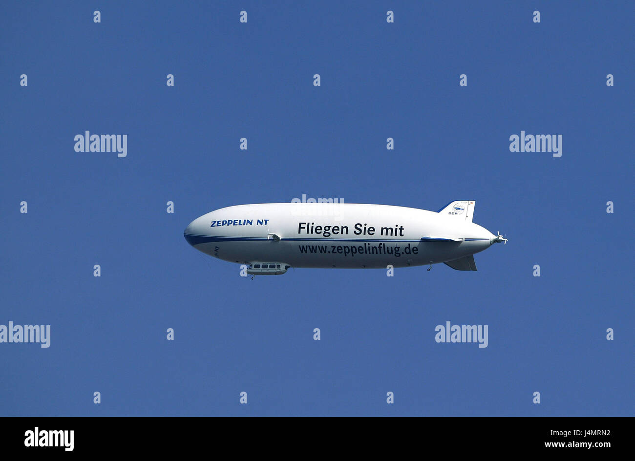 Zeppelin, Werbung-Label an der Seite Luftschiff, Luftfahrt, Luftschiff ...