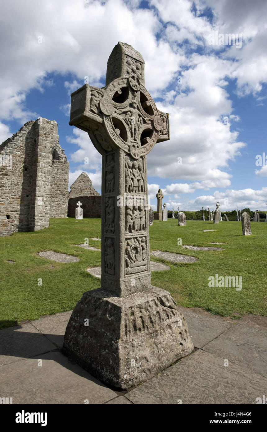 Clonmacnoise cross of the scriptures -Fotos und -Bildmaterial in hoher Auflösung – Alamy
