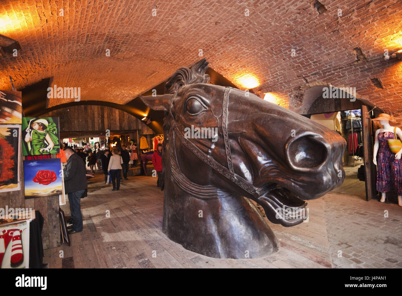 London Camden Stables Market Horse Stockfotos & London Camden Stables ...