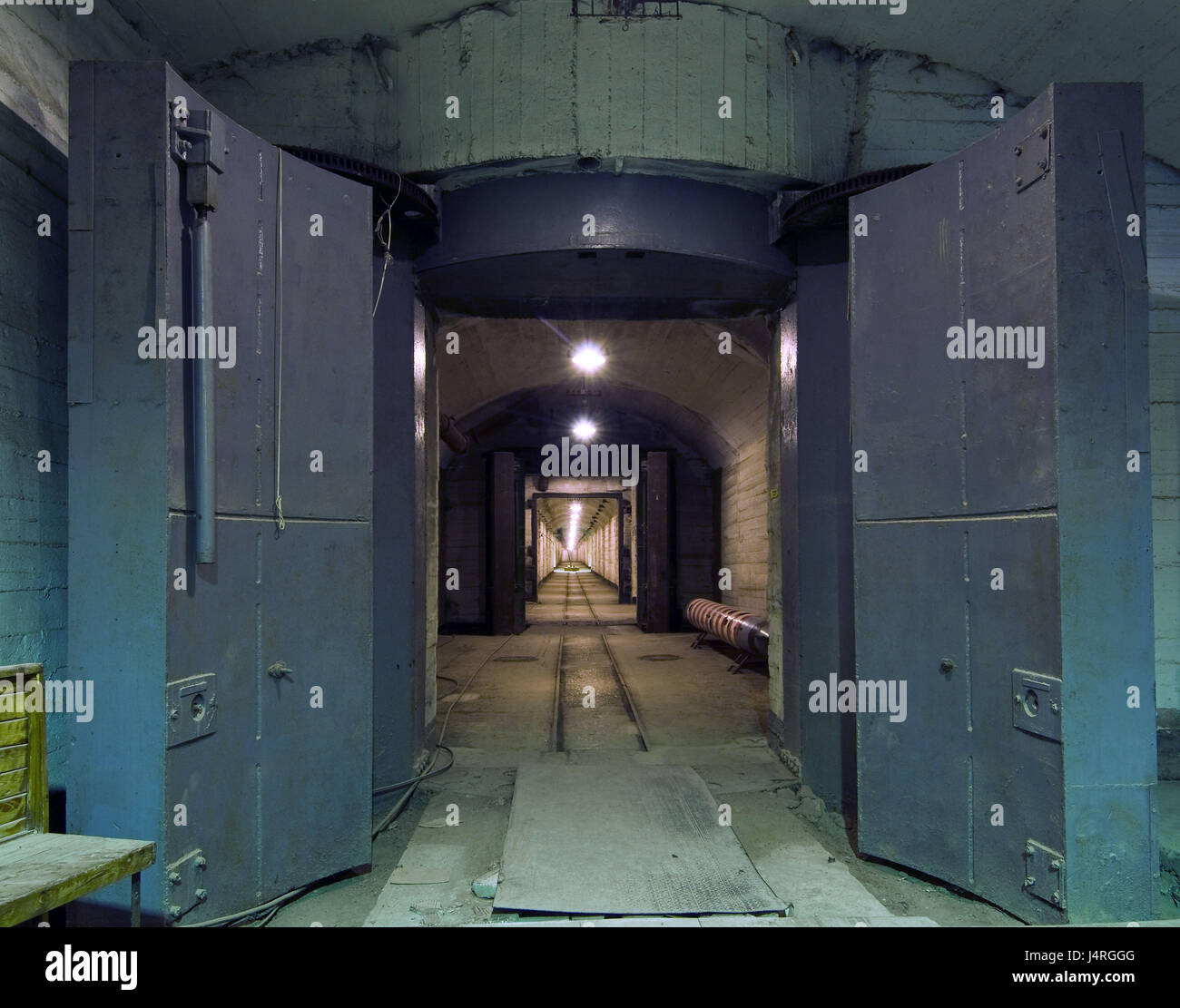 U-Boot-bunker, Balaklawa, die Krim, nukleare bombenfest, u-Boot-Basis ...