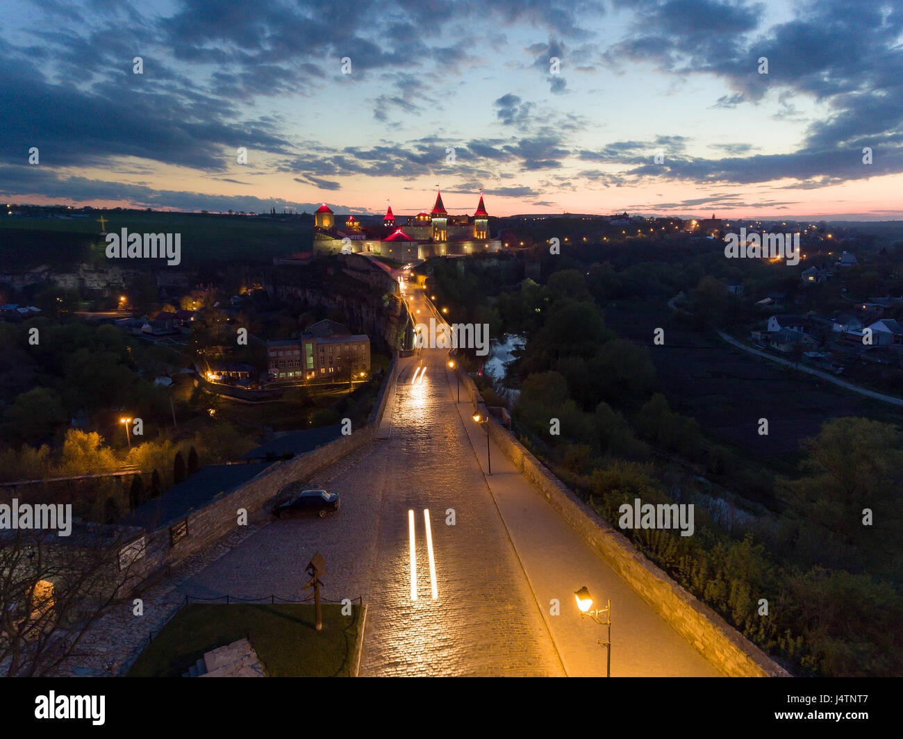 Mittelalterliche festung ukraine kamianets podilsky -Fotos und ...