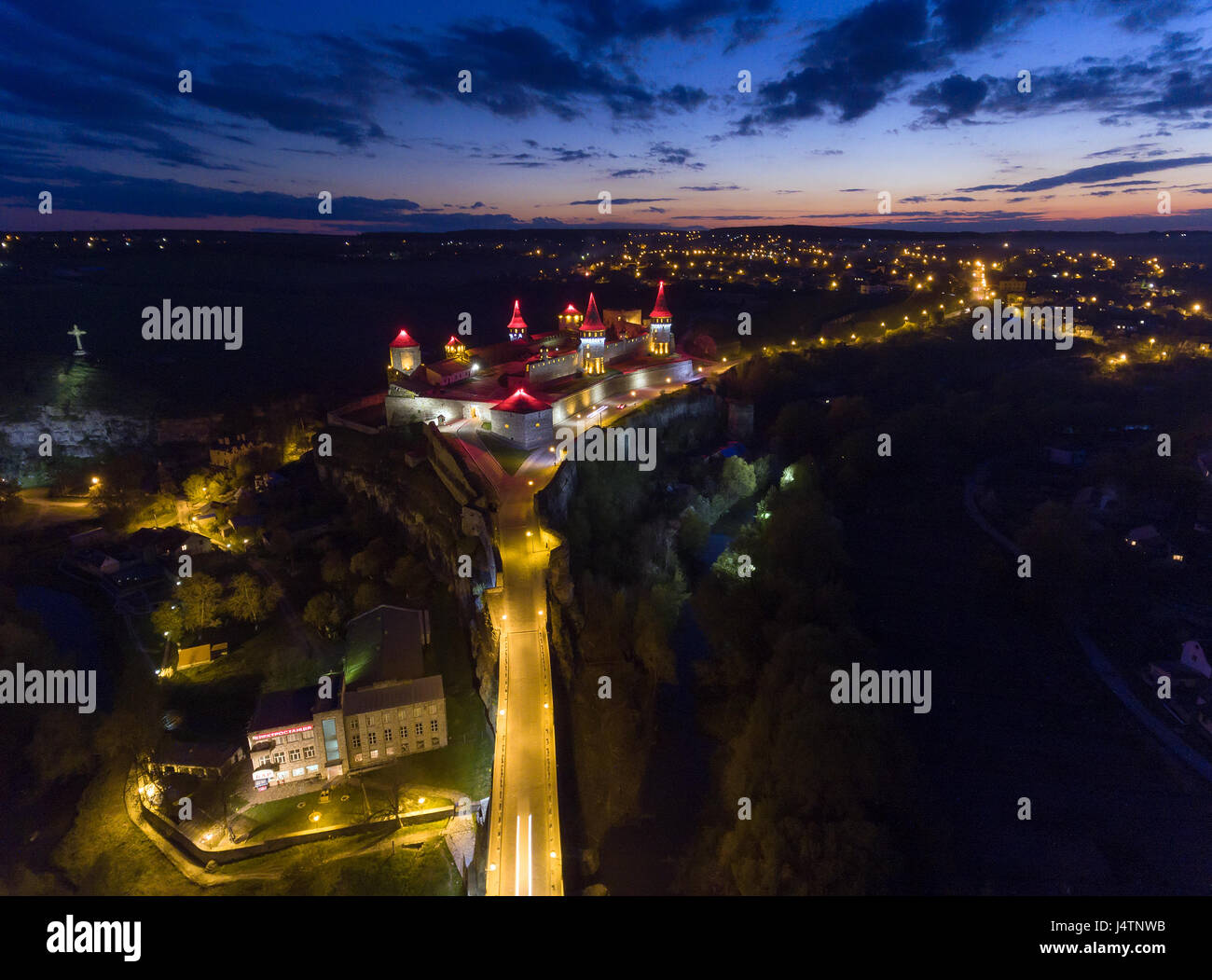 Mittelalterliche festung ukraine kamianets podilsky -Fotos und ...