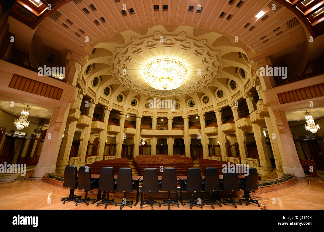 Interior Palace Parliament In Bucharest Stockfotos und -bilder Kaufen ...