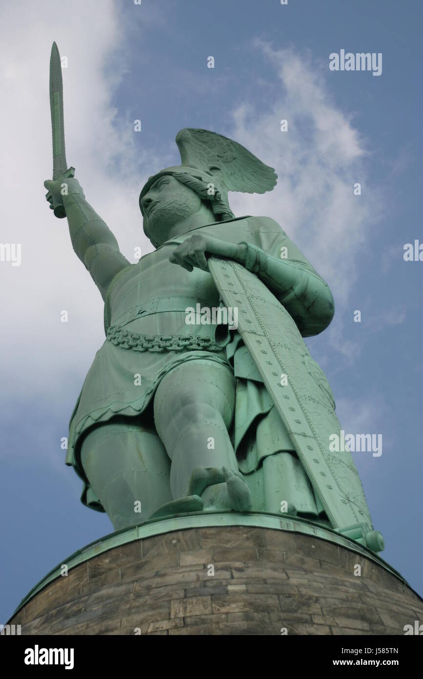 Hermannsdenkmal (hermann Monument) Stockfotos & Hermannsdenkmal ...
